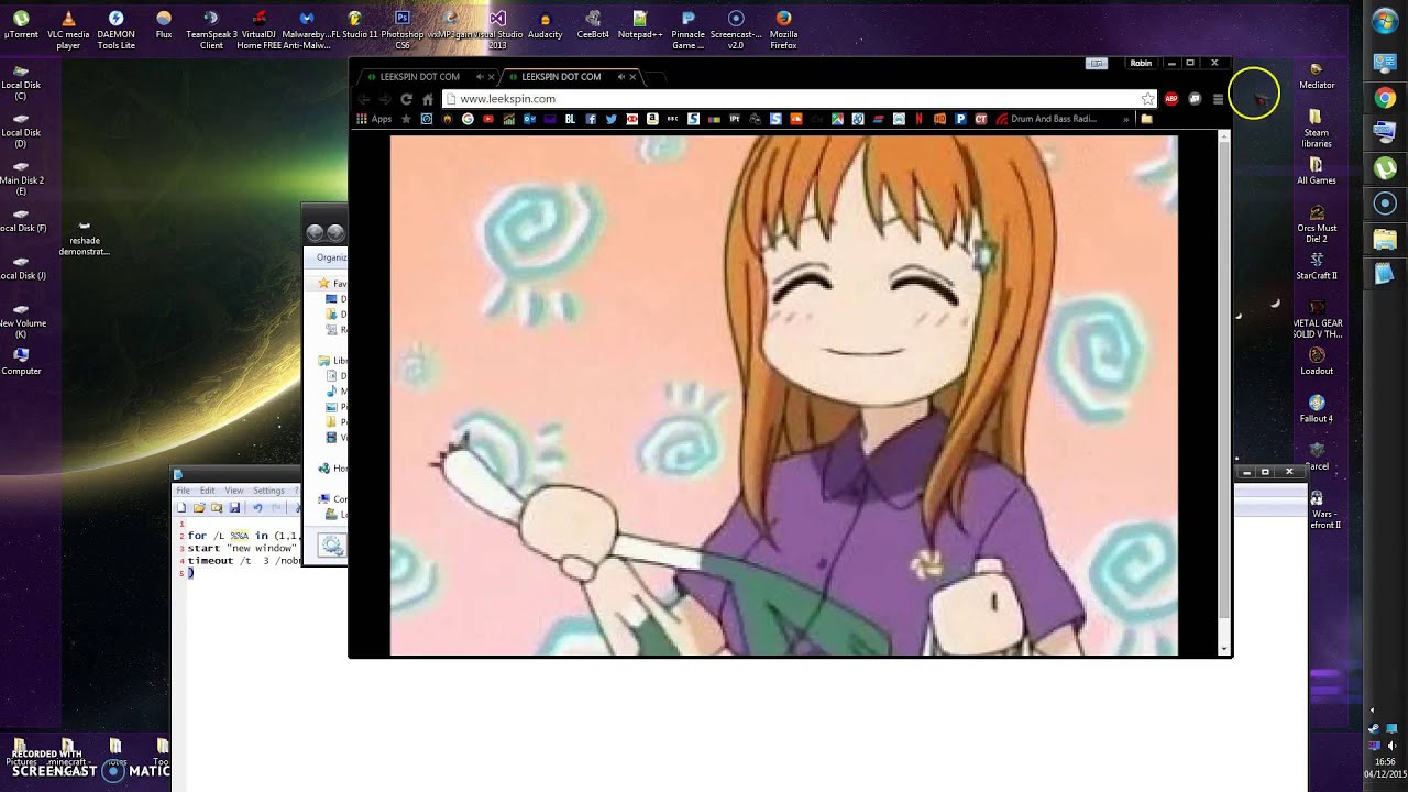 How to prank someone with a batch file - YouTube