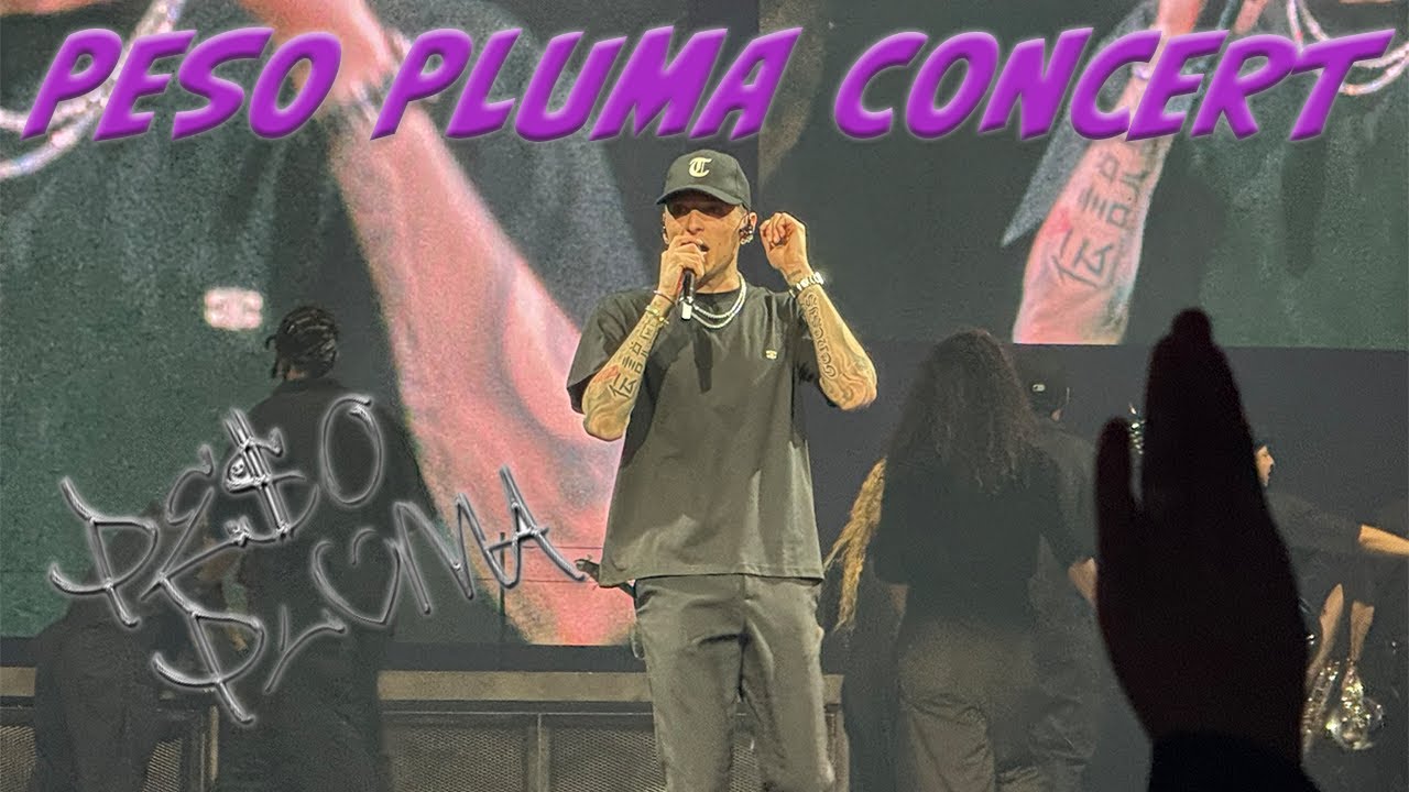 Peso Pluma Concert In Philadelphia : Front Row Edition! - YouTube
