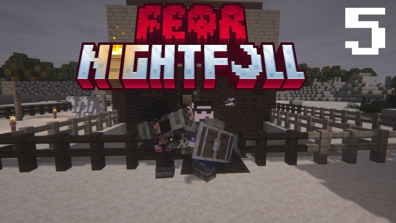 El Modpack mas TERRORIFICO de Minecraft - Fear Nightfall - Parte 5 ...