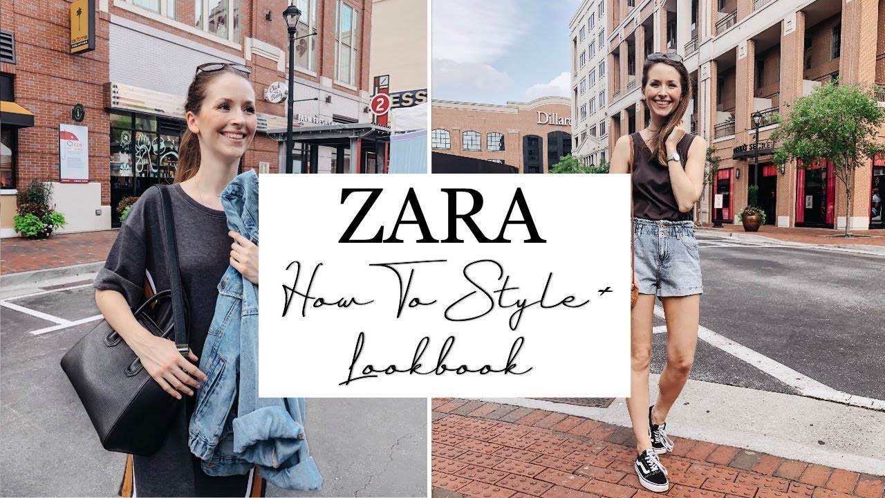 ZARA HAUL LOOKBOOK I How To Style + Outfit Inspiration (pt. 2) - YouTube