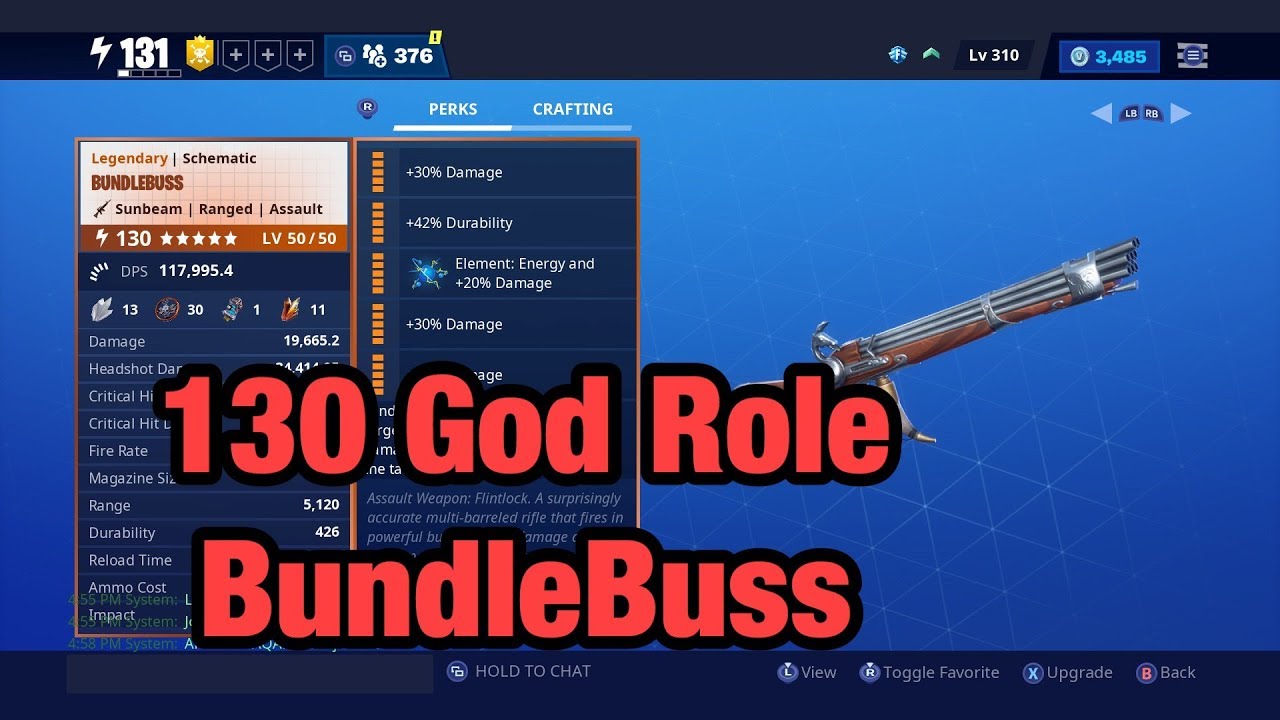 130 GOD ROLE BUNDLEBUSS ASSAULT RIFLE - YouTube