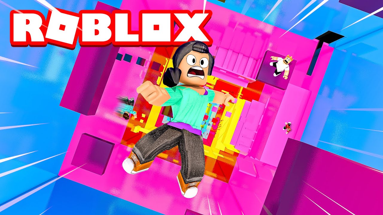 FALLING OFF A GIANT TOWER!! | Roblox - Parkour Tower - YouTube