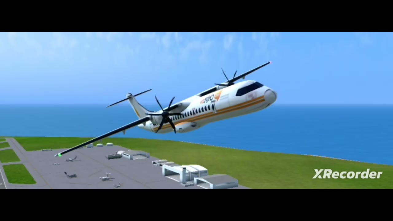 Chaton Flight 482- Crash animation - YouTube