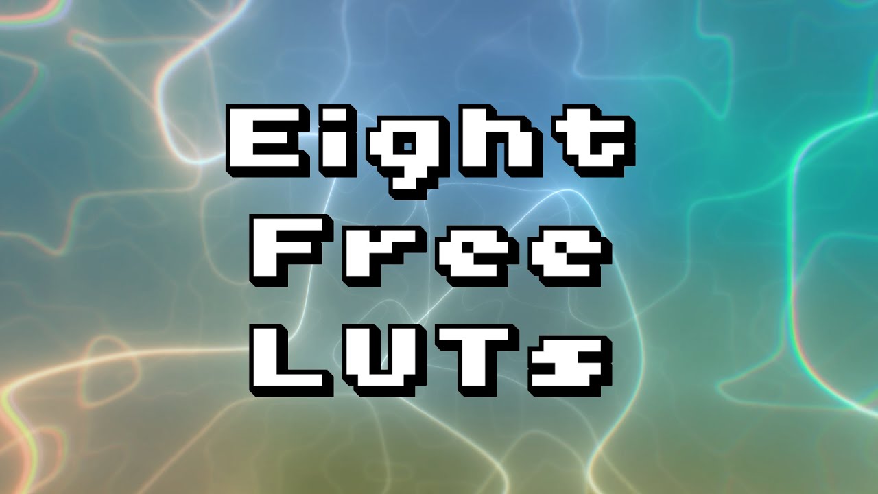 8 CREATIVE LUTs to enhance your footage (free btw) - YouTube