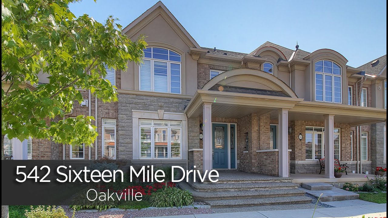 542 Sixteen Mile Drive, Oakville - YouTube