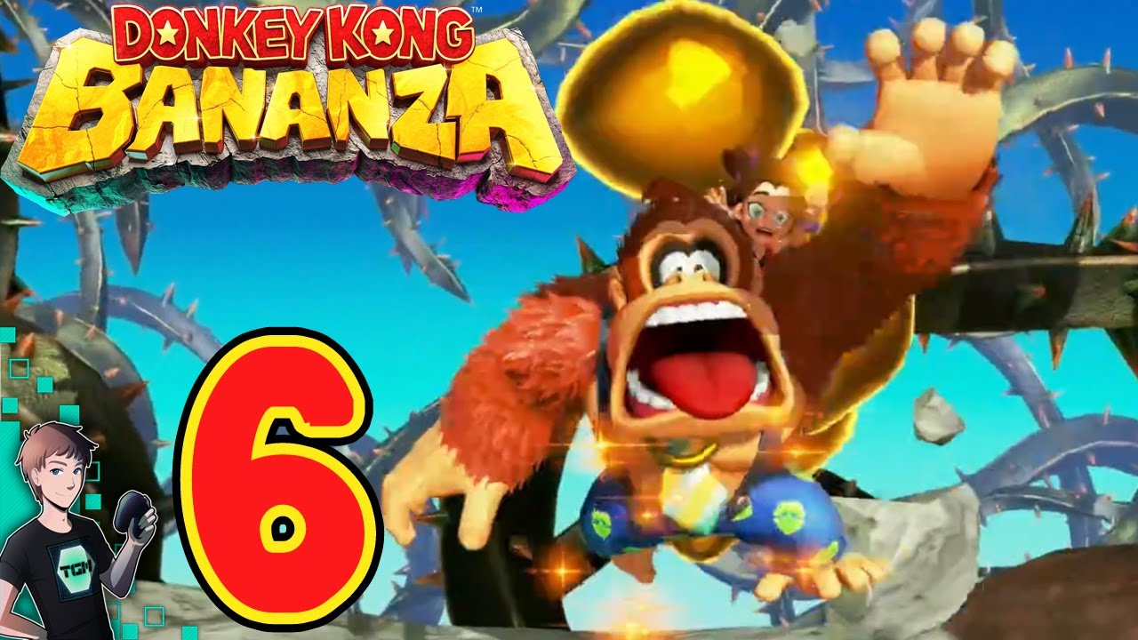 Donkey Kong Bananza - Part 6: Bramble Bonanza - YouTube