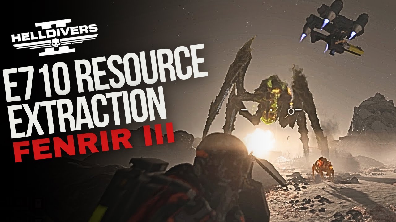 EXTRACT FROM FENRIR 3 | Helldivers 2 4K Gameplay - YouTube