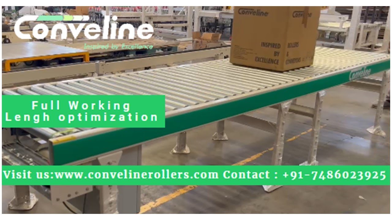 Friction Drive Conveyor System - YouTube