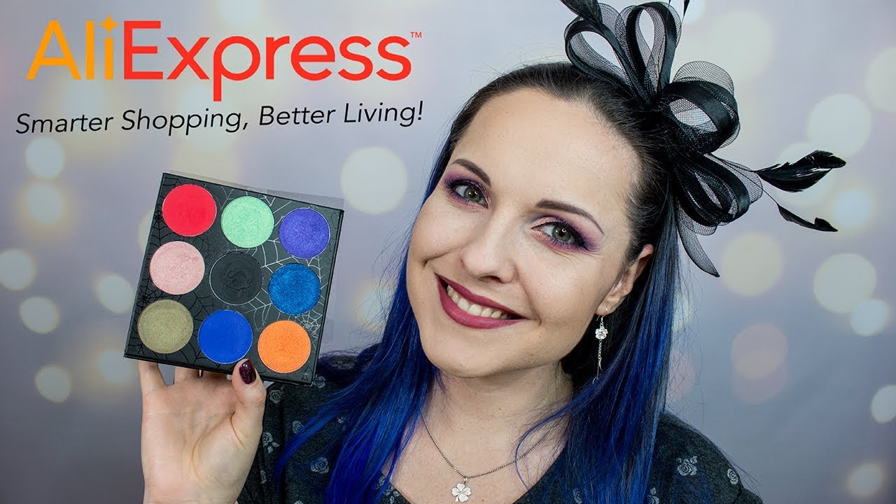 Makijaż karnawałowy paletą TZ Cosmetics z Aliexpress | Pierwszy raz ...