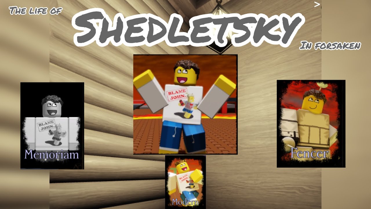 The Life of Shedletsky in Forsaken | Roblox Forsaken - YouTube