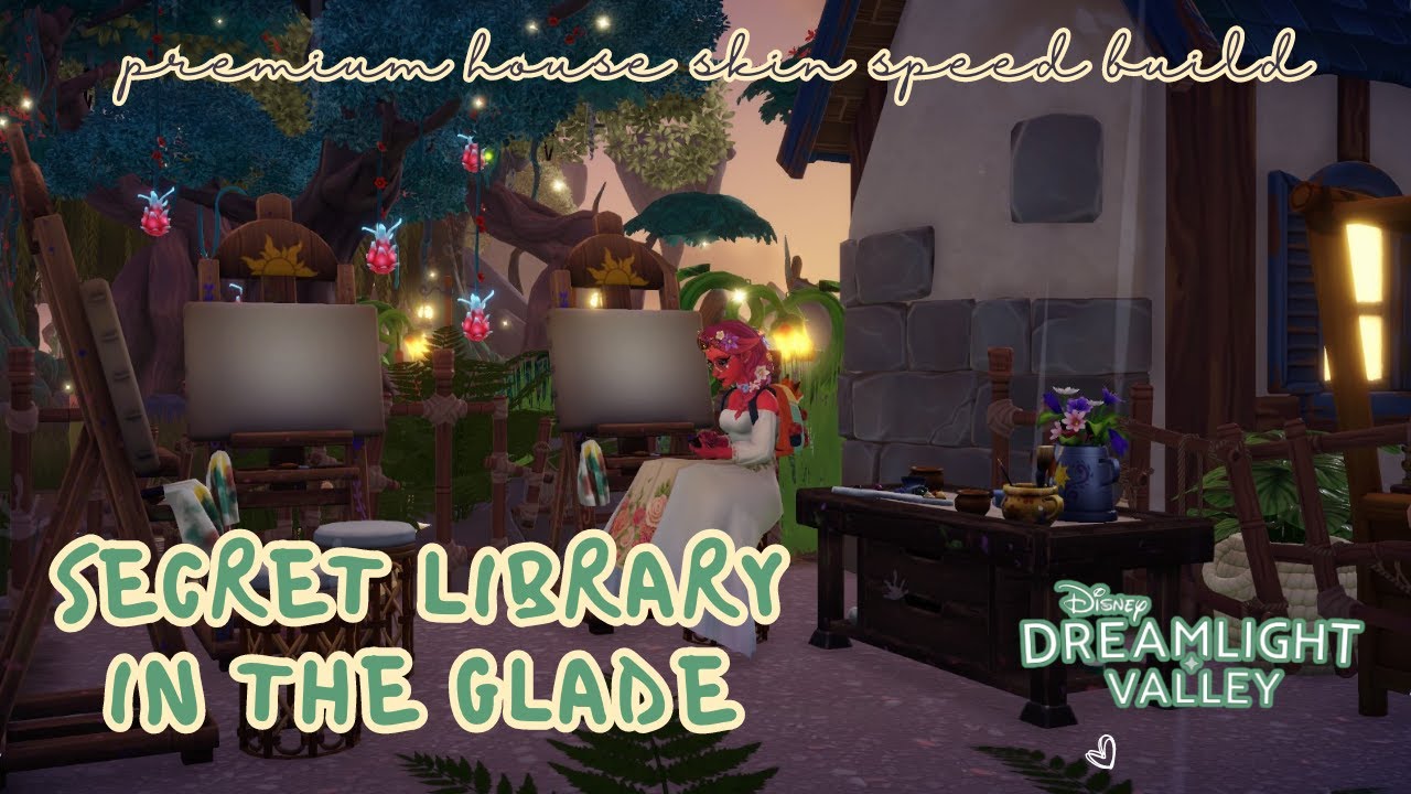 LIBRARY in a SWAMP?! | Provincial Library PREMIUM HOUSE SKIN Speed ...