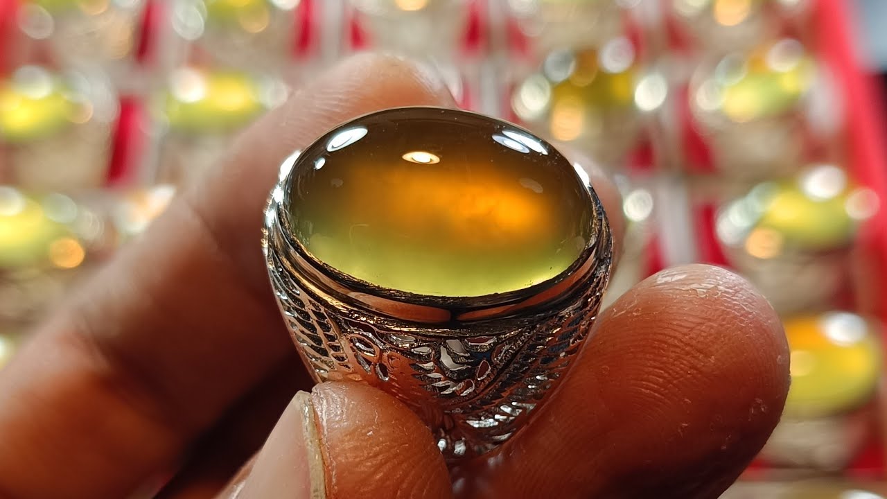 CINCIN GIOK || BATU AKIK || BATU IDOCRASE ACEH || STONE RING || GEMS ...