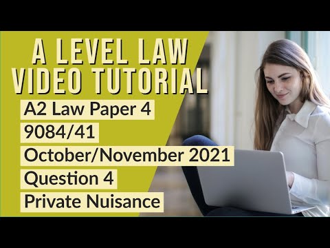 A2 Law Misrepresentation Video Tutorial (9084/41, Oct/Nov 2021, Question Four) - YouTube