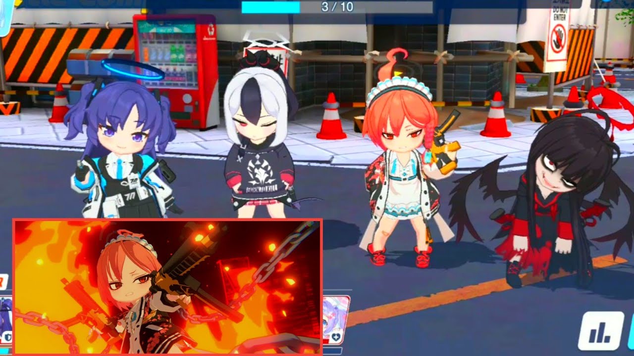 Blue Archive RPG Game and Kawaii Character | Gameplay ブルーアーカイブ | GS ...