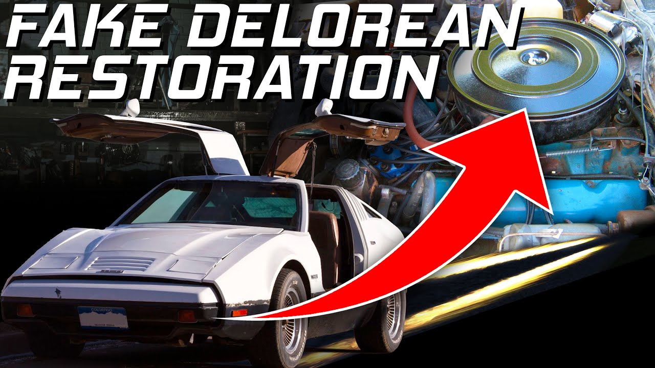 I Bought A Fake Delorean! /Bricklin-SV1 Rebuild Part 1 - YouTube