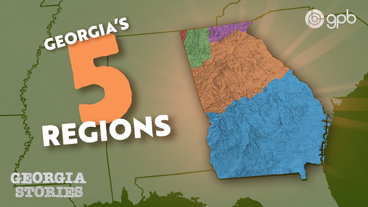 Exploring the 5 geographic regions of Georgia - YouTube