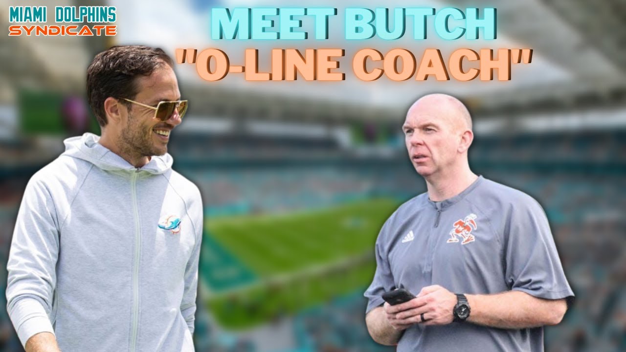 Meet Butch Barry - The New Miami Dolphins Offensive Line Coach - YouTube