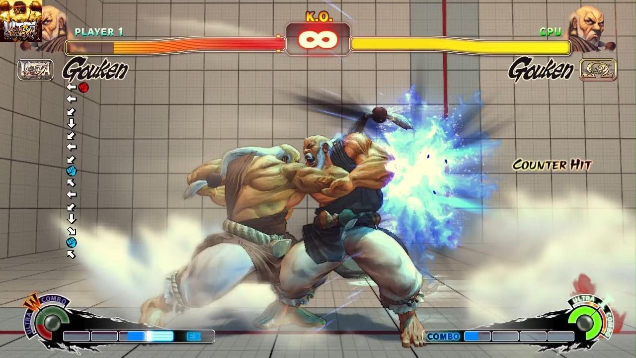 ULTRA STREET FIGHTER IV プレイ - YouTube