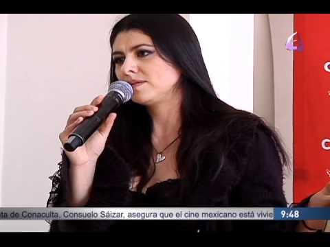 "La cantante y actriz Marissa Saavedra" EfektoTV Noticias presenta ...