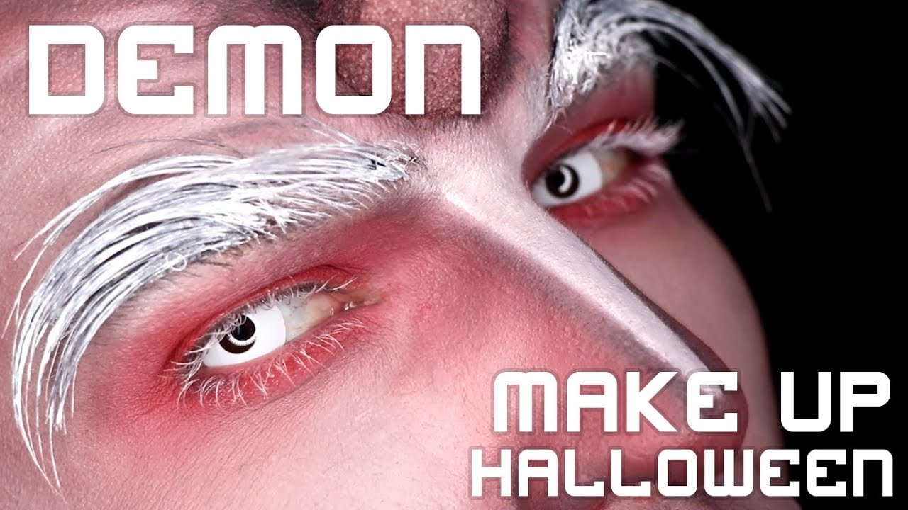 MAQUIAGEM HALLOWEEN - DEMÔNIO | MENS MAKE UP HALLOWEEN | DEMON 2019 ...