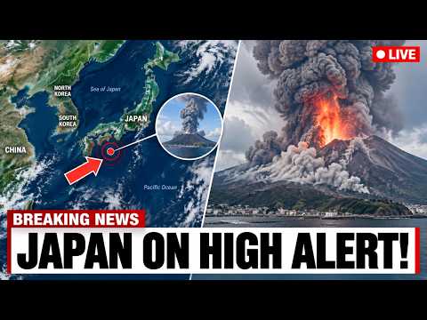 Japan on ALERT! Sakurajima Volcano Erupts Again Ashes Over Kagoshima LATEST UPDATE