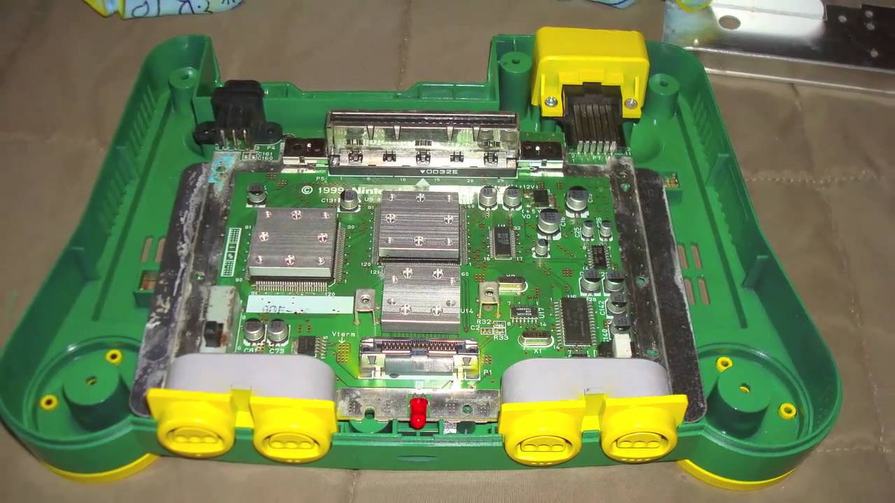 Making my Custom N64 - YouTube