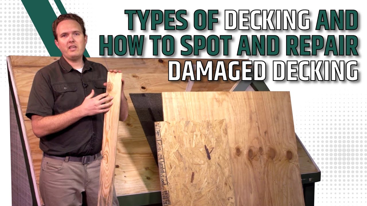 Types of Decking and How to Spot and Repair Damaged Decking - YouTube