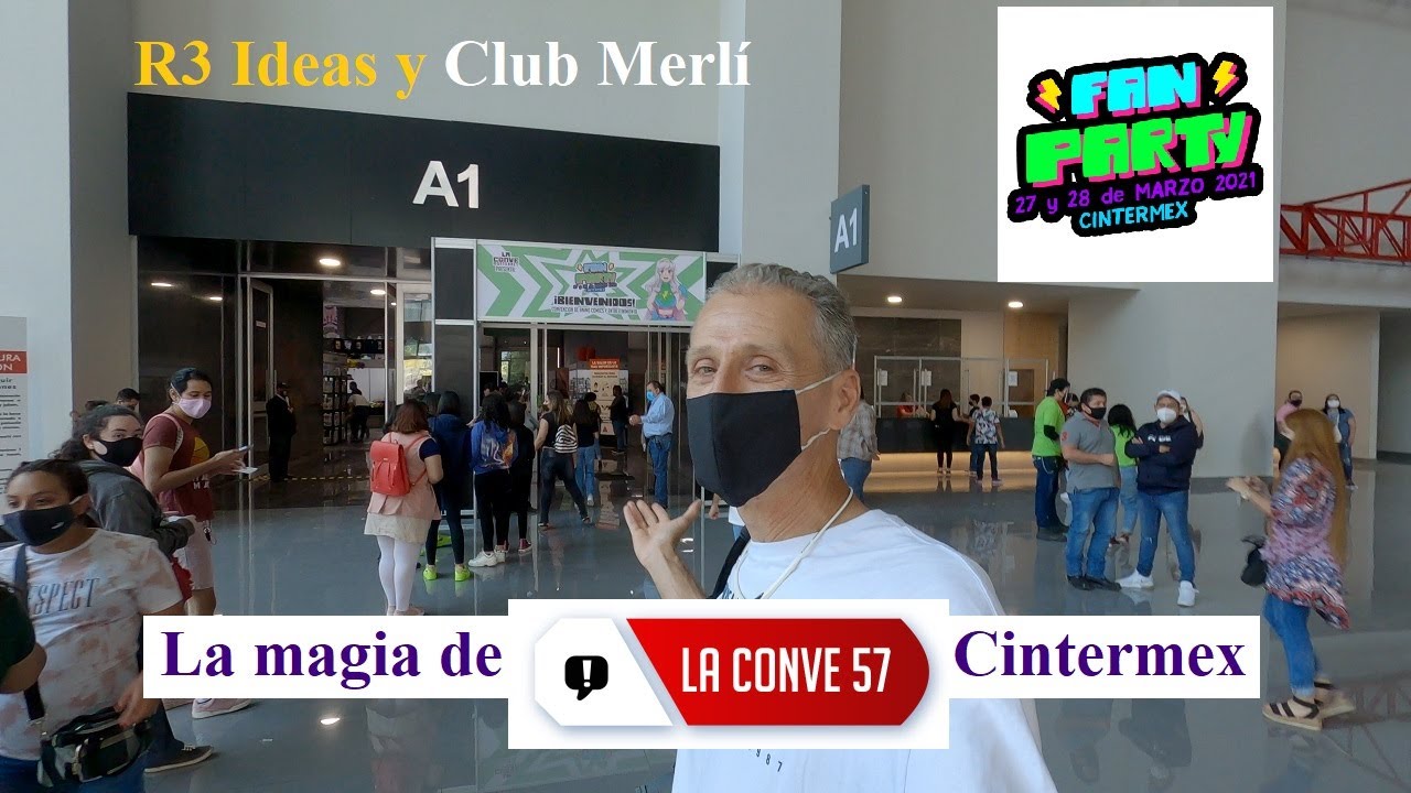 La Conve 57 - Fan Party 2021 - Cintermex Mty - YouTube