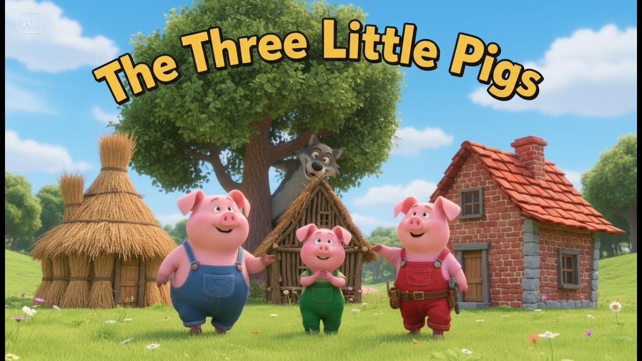 🏡The Three Little Pigs – Short Story - YouTube