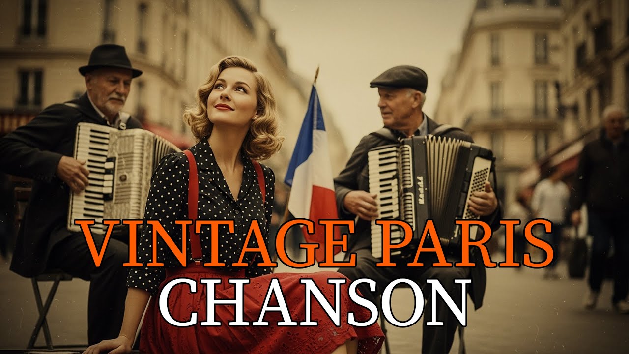 Chanson Vintage Française 🎼 Mélodies Romantiques et Émotions de Paris ...