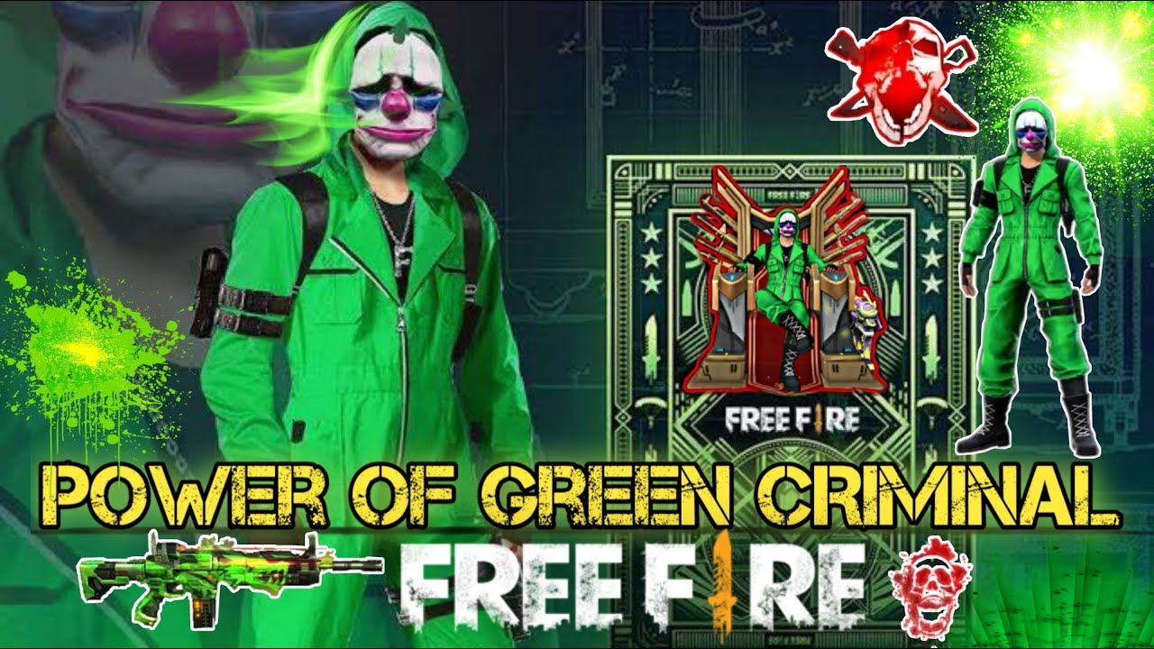 Green Criminal || Head Shot Montage || Free Fire ||#Viyan Squad - YouTube