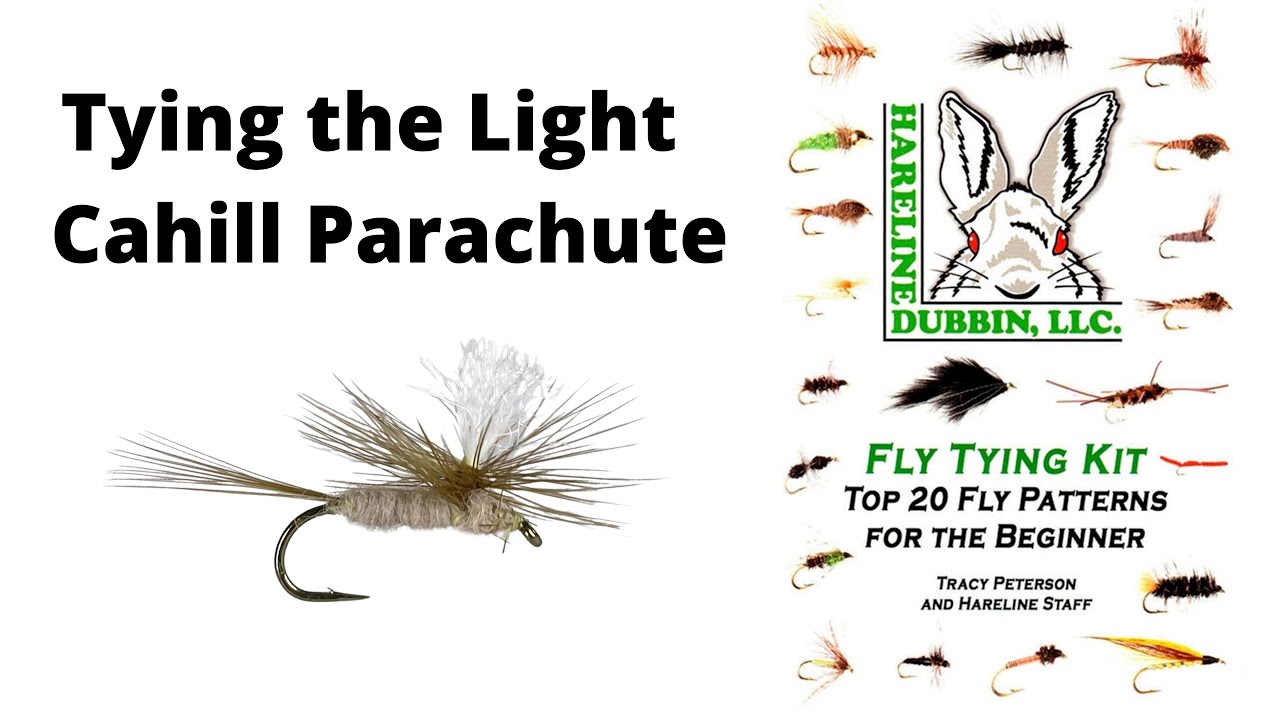 Tying the Light Cahill Parachute - Hareline Fly Tying Material Kit ...