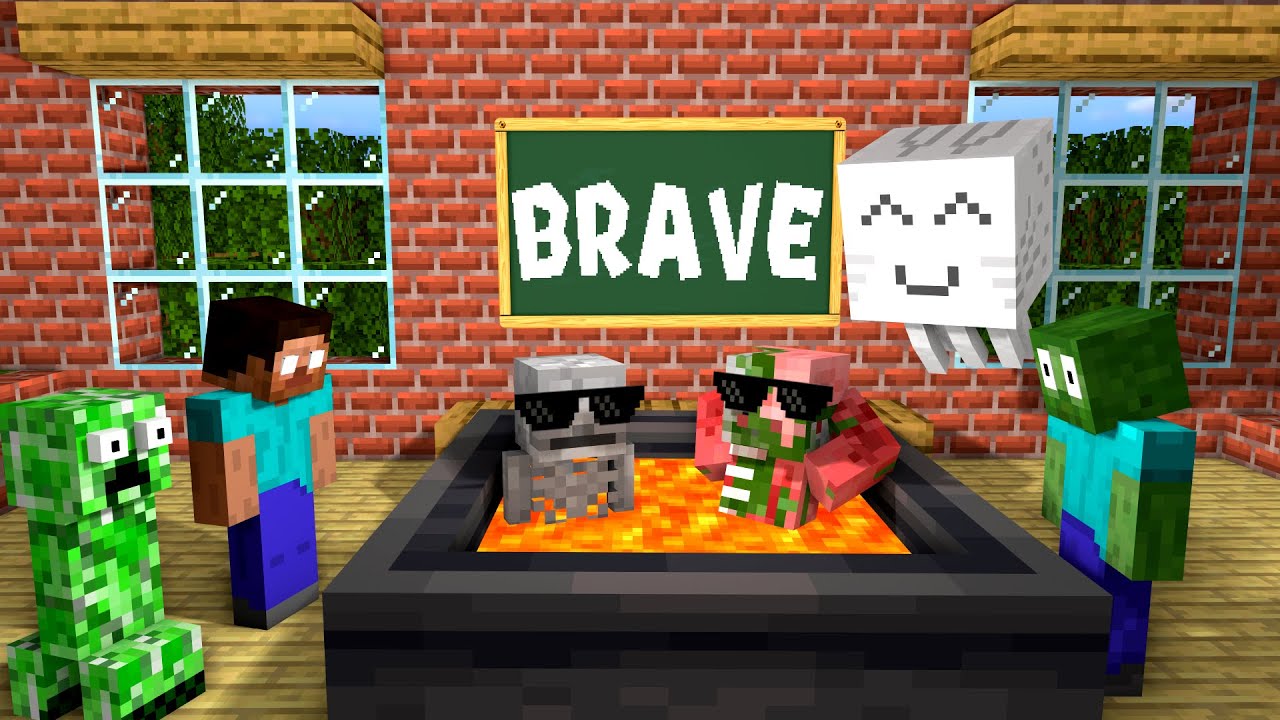 Minecraft Mobs : Brave - Minecraft Animation - YouTube
