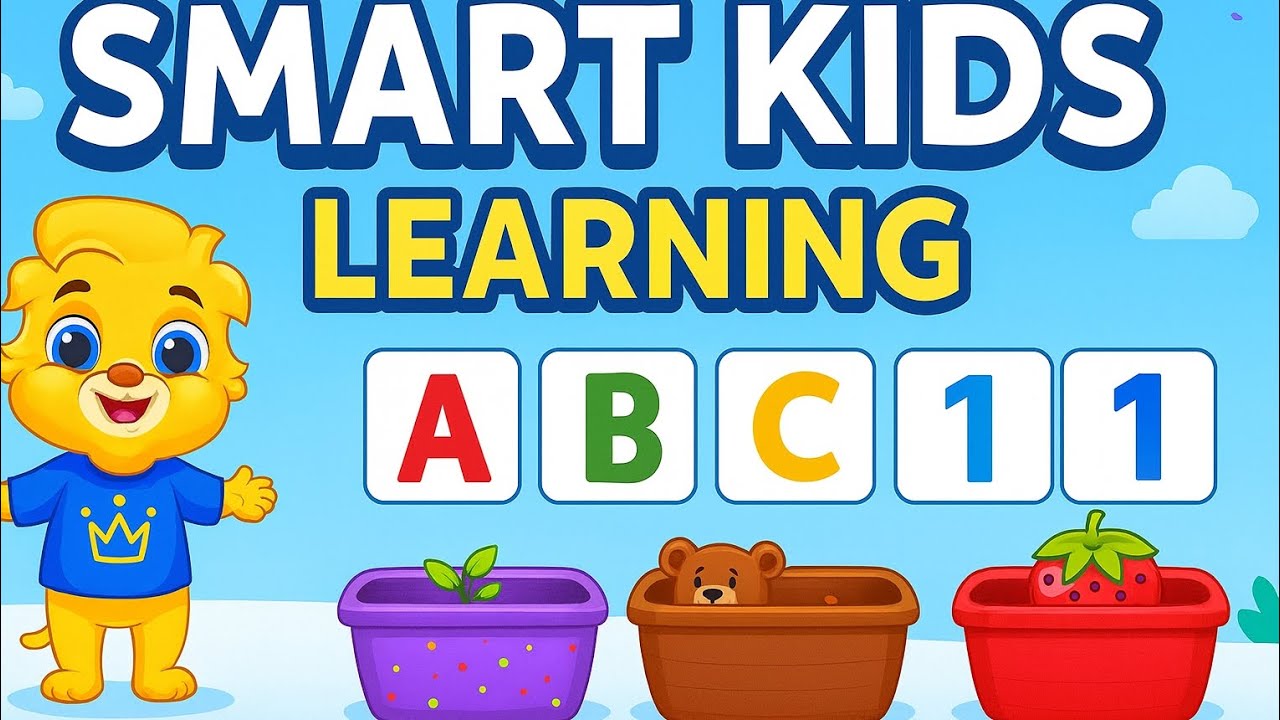 Smart Kids Learning | Fun Cartoon Education Video - YouTube
