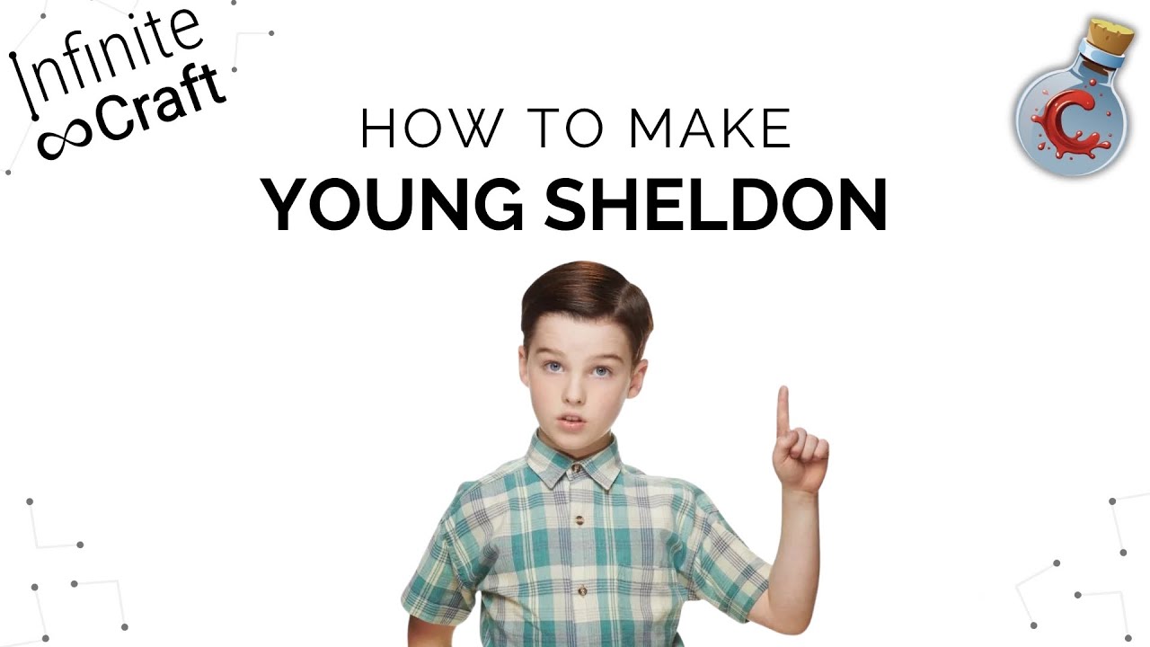 How to make Young Sheldon in Infinite Craft? - YouTube