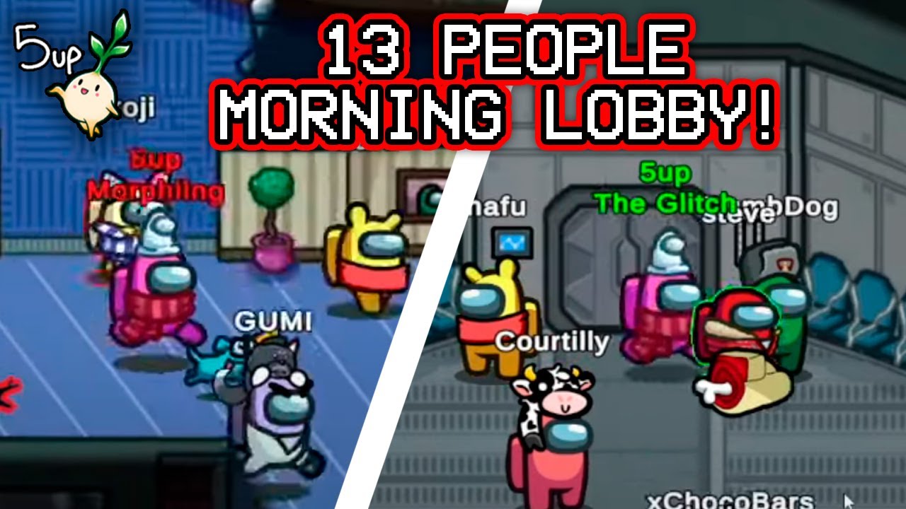 13 PEOPLE Morning Lobby! - Among Us [FULL VOD] - YouTube