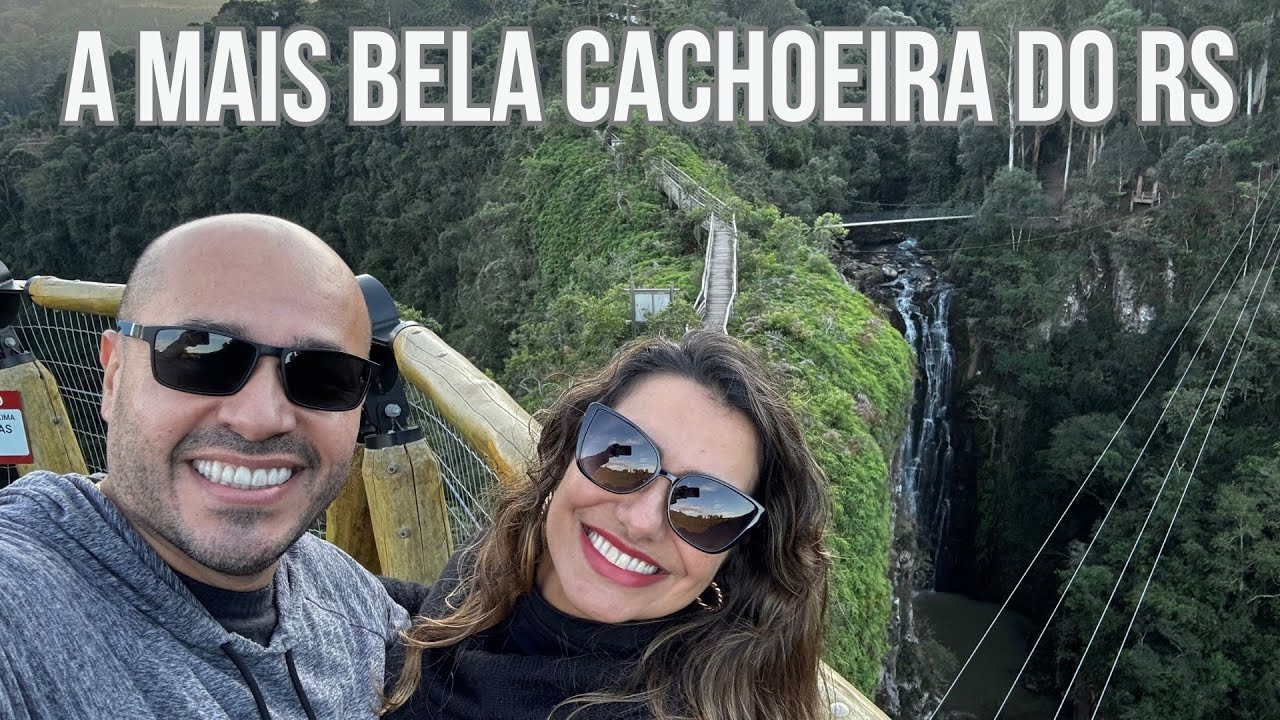 Visitamos a Cachoeira eleita a mais bela do RS 🥇 - YouTube