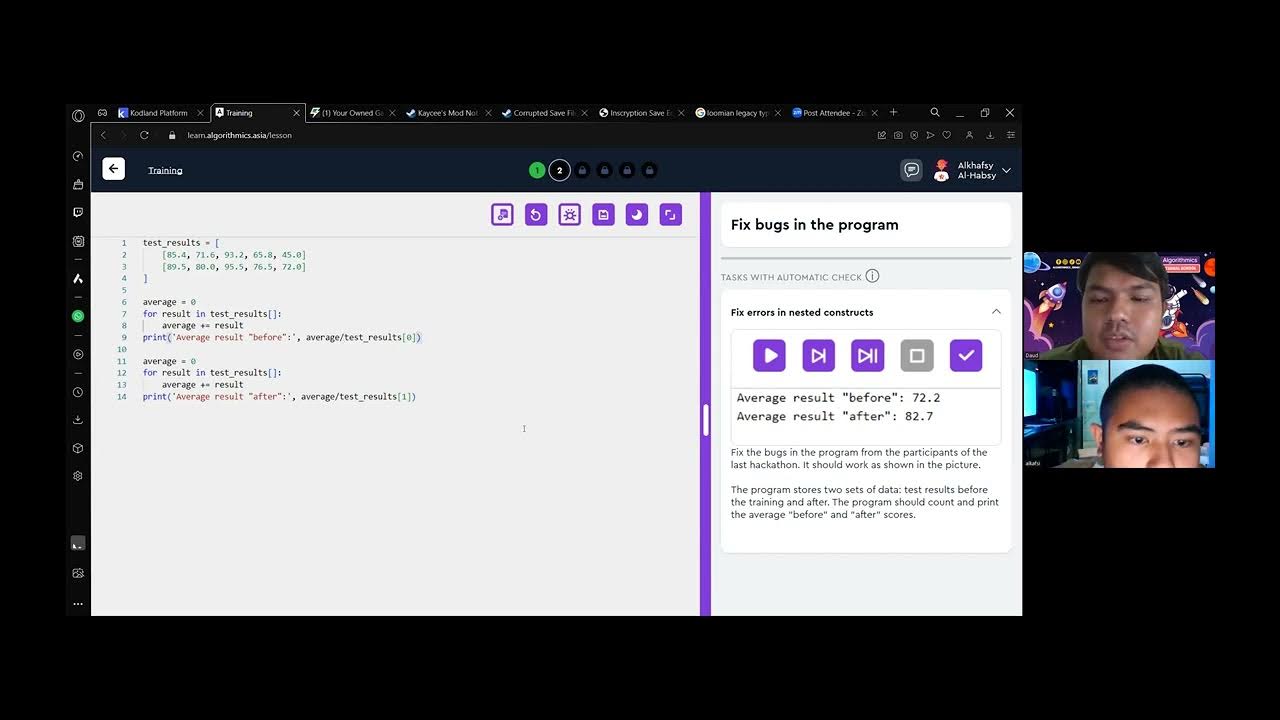 M4L3 Nested data structures Eng | Alkhafsy - YouTube