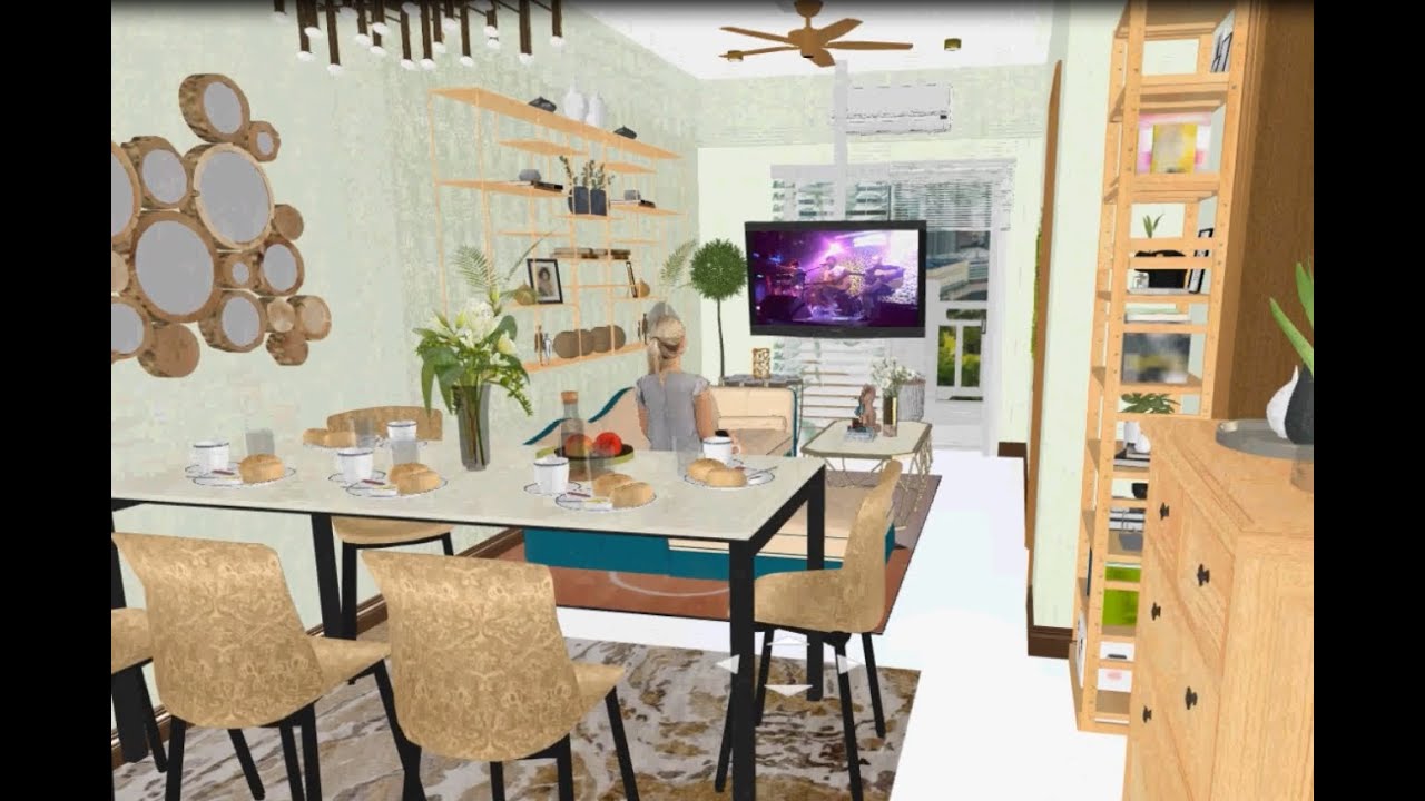2-BR Condo Interior Design | Tropical | Korean Cut Unit - YouTube
