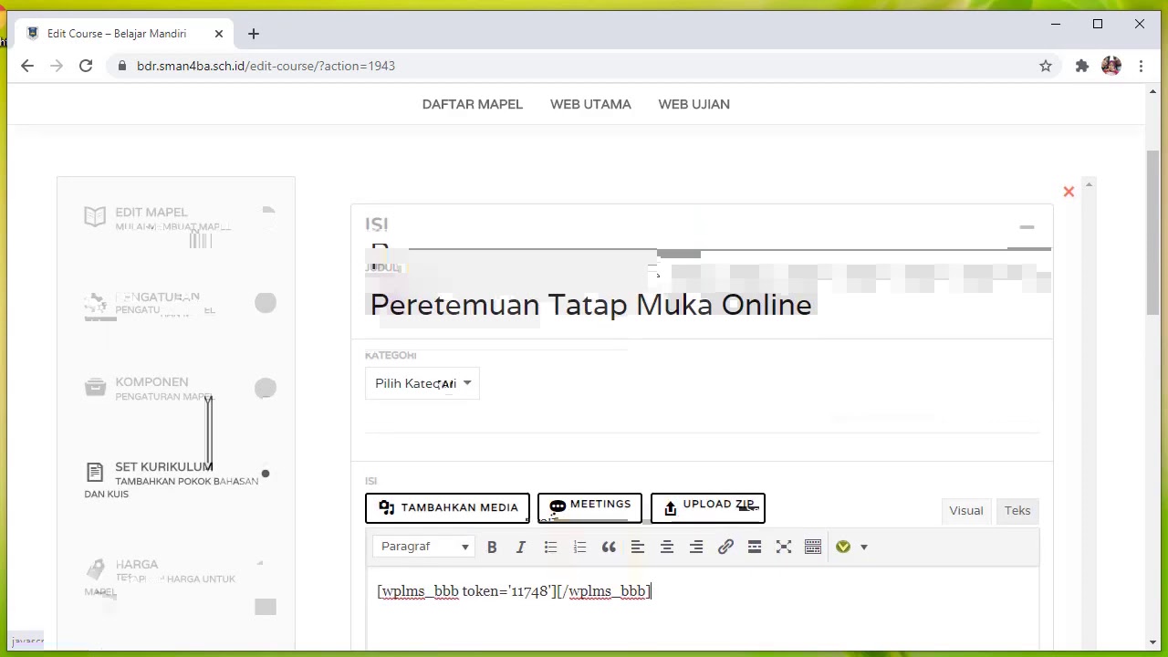BDR-MEMBUAT MEETING ROOM - YouTube