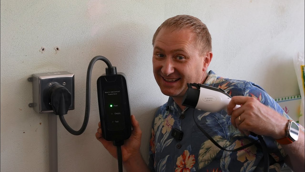 YMQHBS Level 2 EV Charger - YouTube