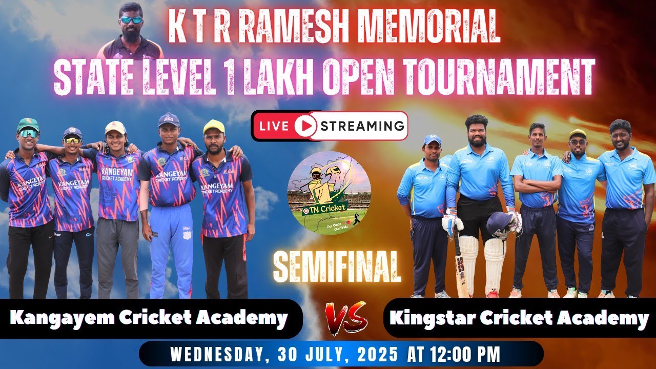 SEMI FINAL 2 | KTR RAMESH MEMORIAL 1LAKH TOURNAMENT | K BANDARAPALLI REVENGERS CC & KTR CC |# ...