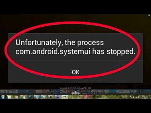 Como resolver o problema do "Android Systemui parou". - YouTube