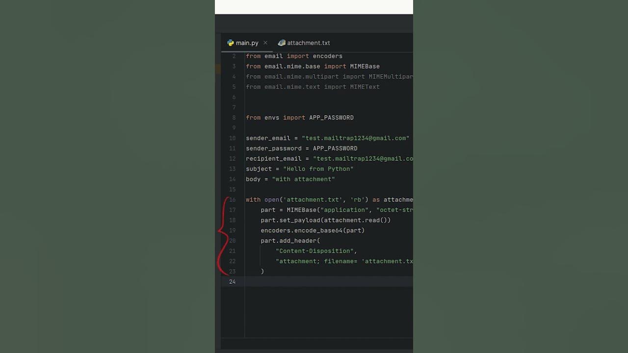 Python MIMEBase component for emails - Email FunFact by Mailtrap - YouTube