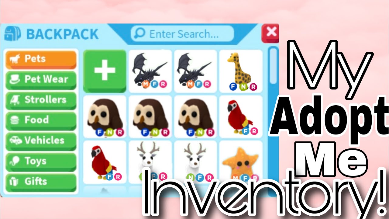 My Adopt Me Inventory! ~ | ROBLOX Adopt Me | SimplyOwl - YouTube