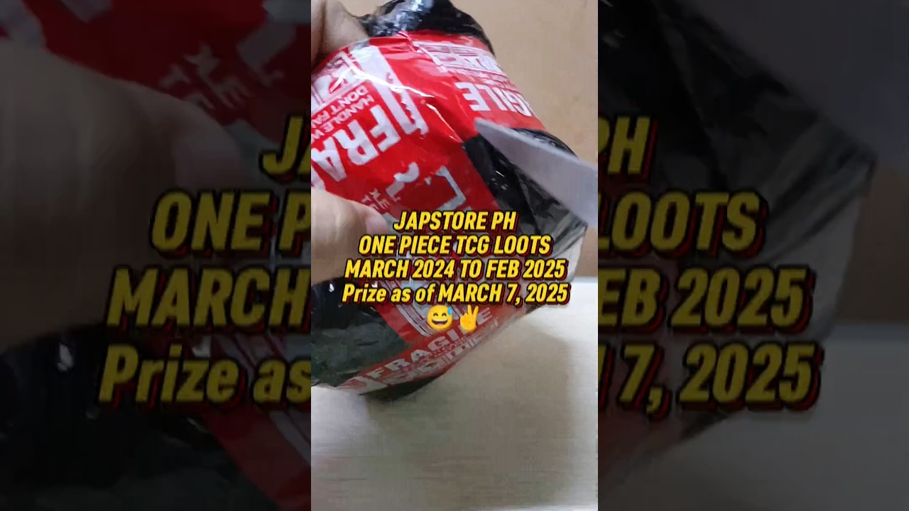 Japstore PH One Piece TCG Loots March 2024 to Feb 2025 #onepiece # ...