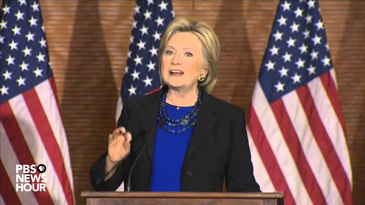 Watch Hillary Clinton speak on SCOTUS nomination - YouTube