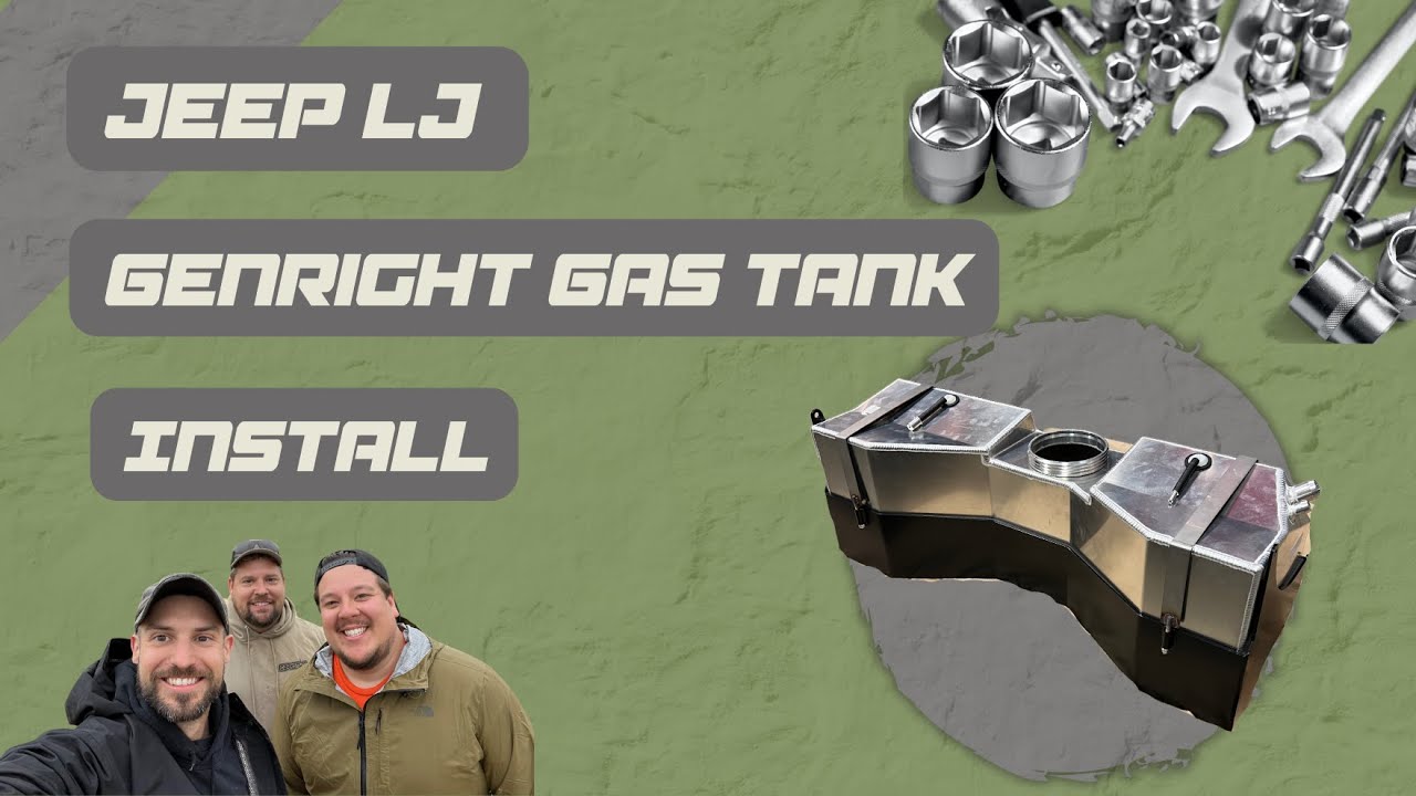 Jeep LJ Genright Gas Tank Install - YouTube