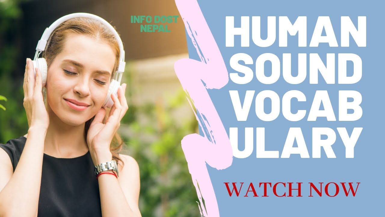 Human sound Vocabulary | English speaking practice | improve your ...