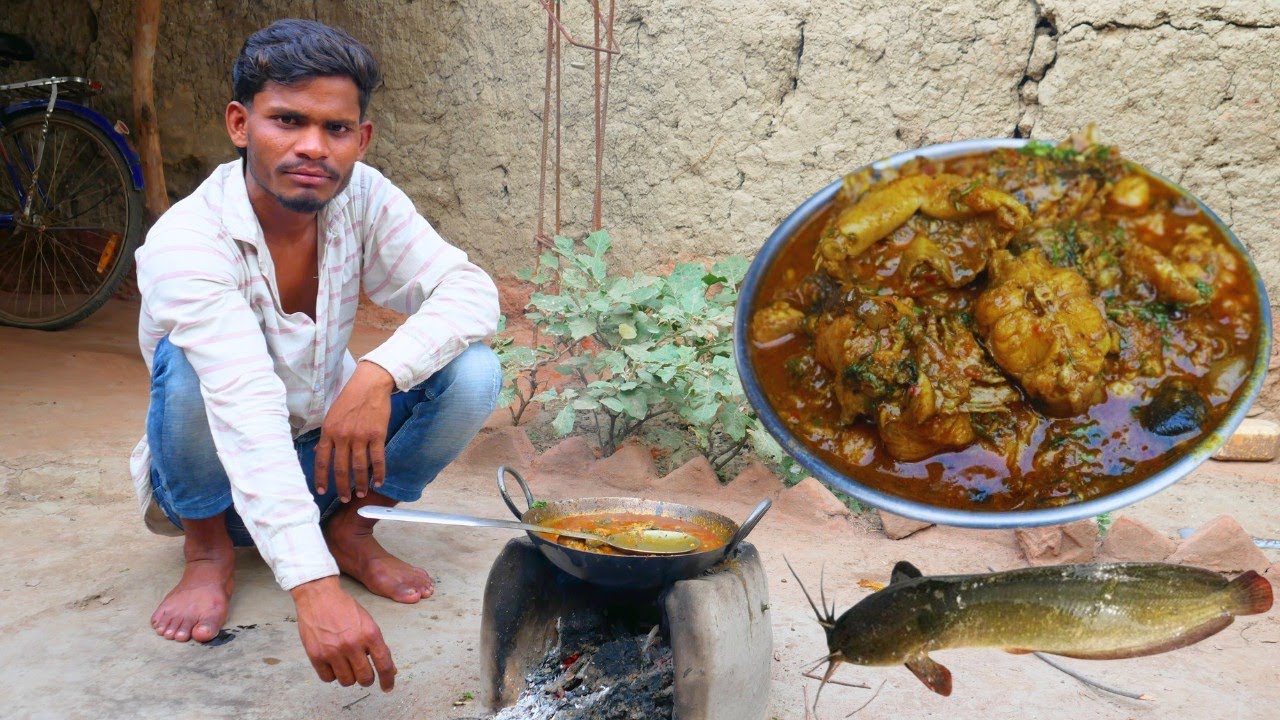 Desi Style Mangur Fish Curry | Traditional Indian Village Recipe - YouTube